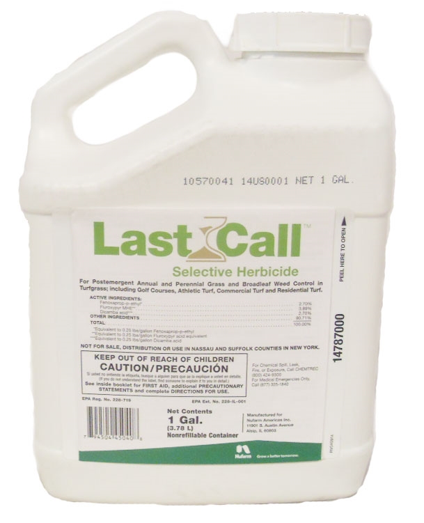 Last Call Selective Herbicide, Nufarm | Forestry Distributing North ...