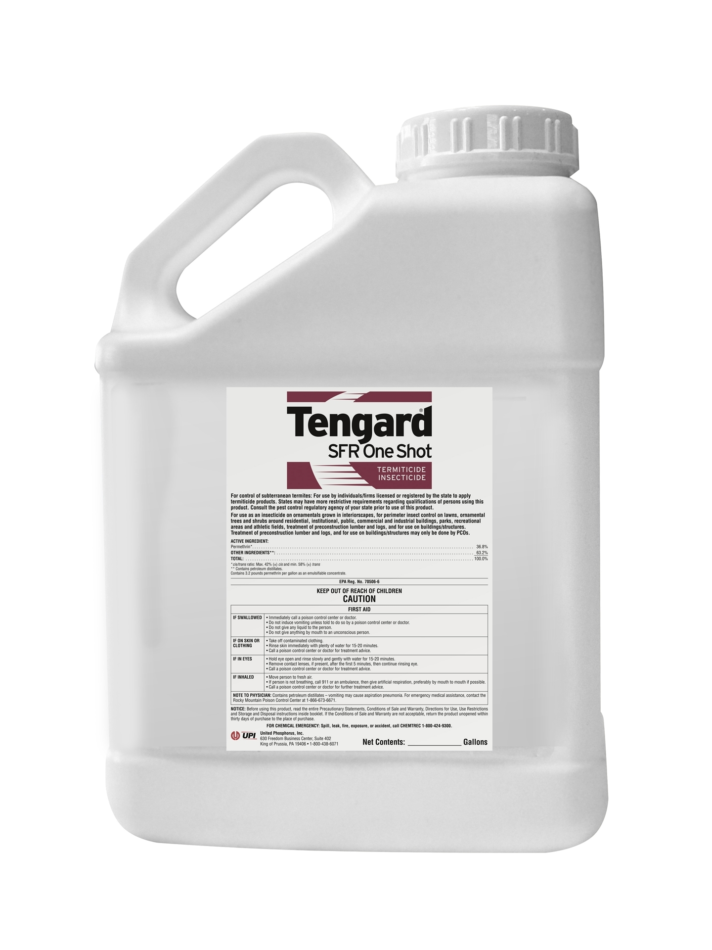 Tengard SFR Termiticide Insecticide, UPI | Forestry Distributing North ...