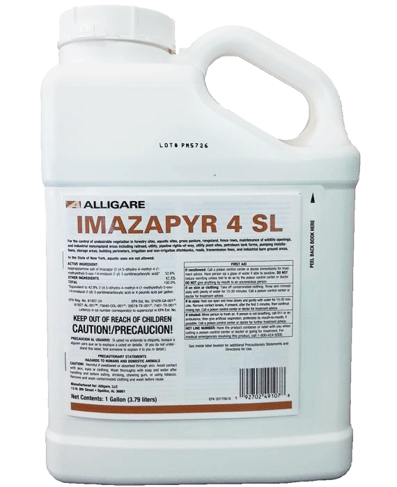 Imazapyr 4 SL Herbicide, (Arsenal AC), Alligare | Forestry Distributing ...